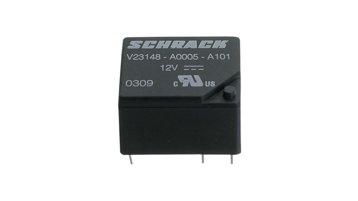 1-1393204-3 | TE Connectivity PCB Mount Power Relay, 48V Coil, 7A ...