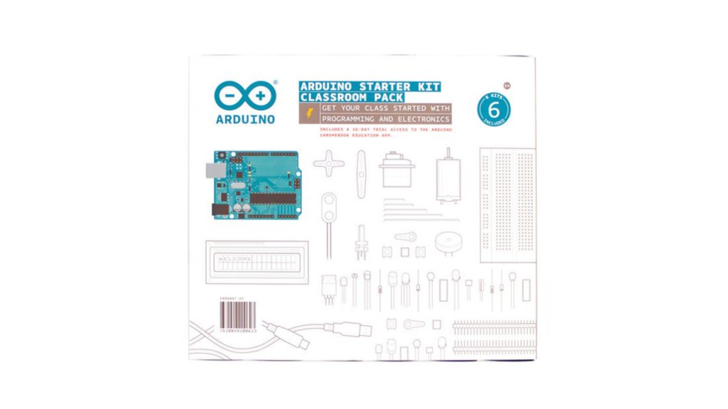 K000007 6p Arduino Arduino Starter Kit Classroom Pack Arduino
