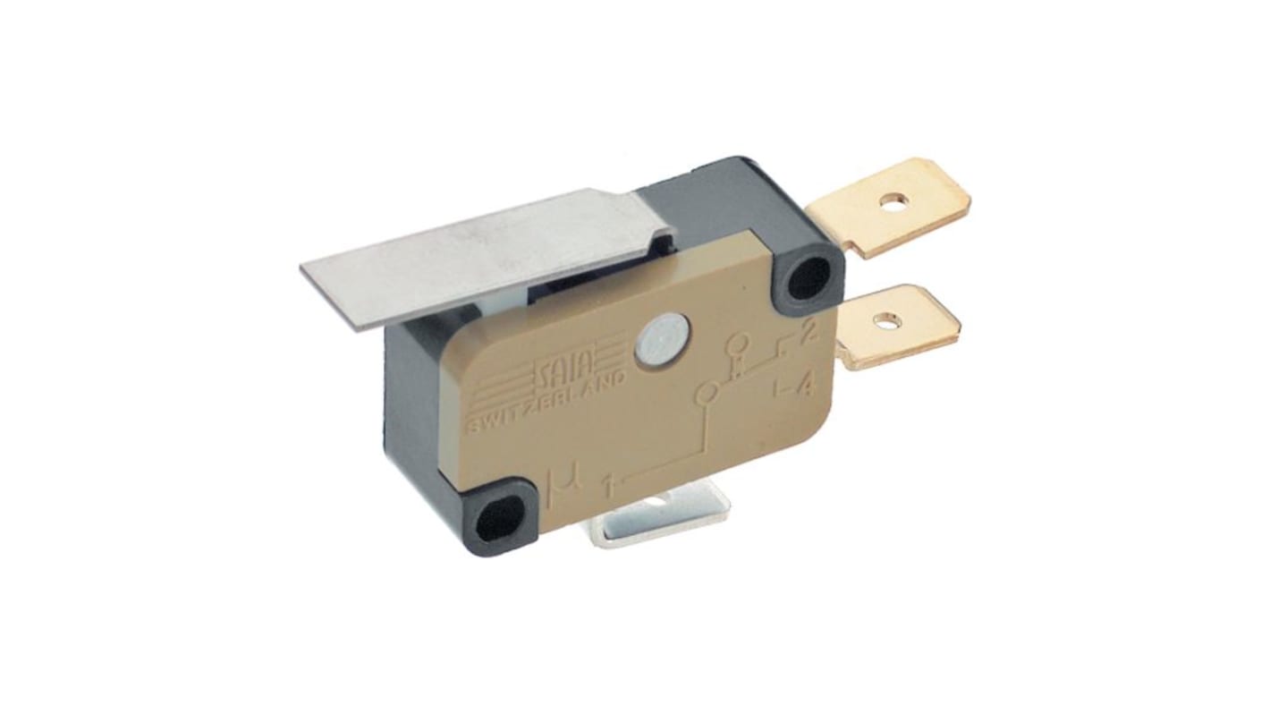 XGK2-88-J22Z1 | Saia-Burgess Short Lever Microswitch, Blade Terminal ...