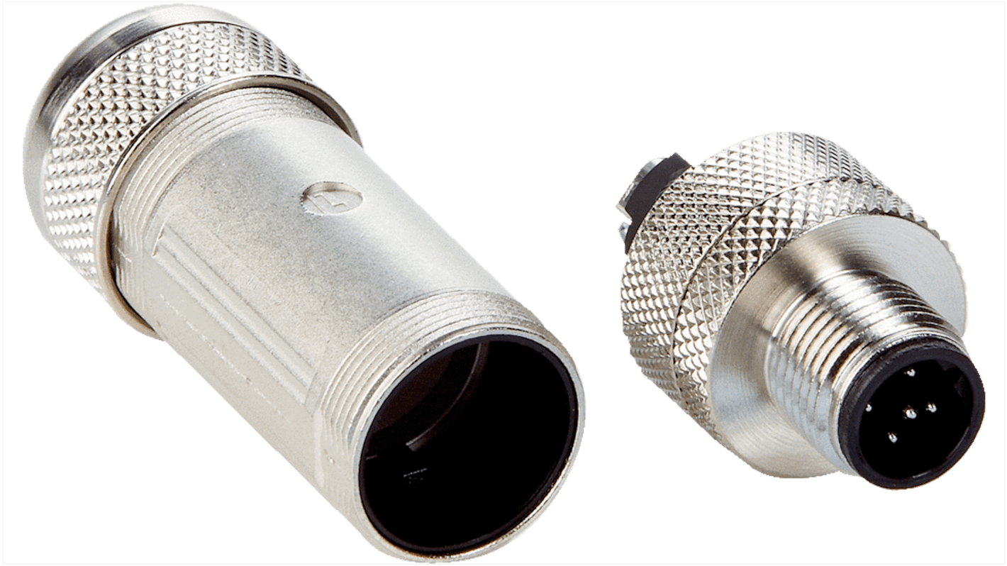 STE-1205-GQ | Sick Circular Connector, 5 Contacts, Cable Mount, M12 ...