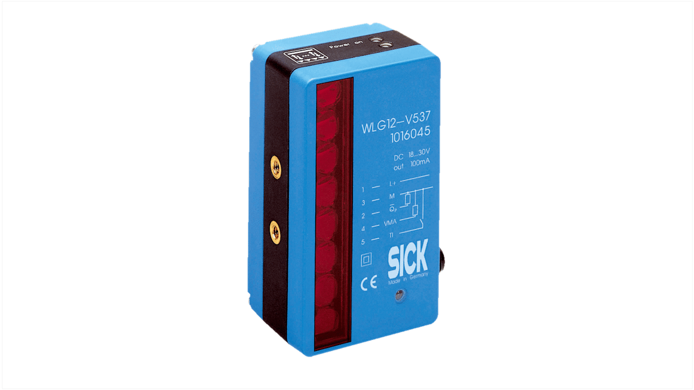 WLG12-V537 | Sick Photoelectric Retro-Reflective Sensor WLG12 Series | RS
