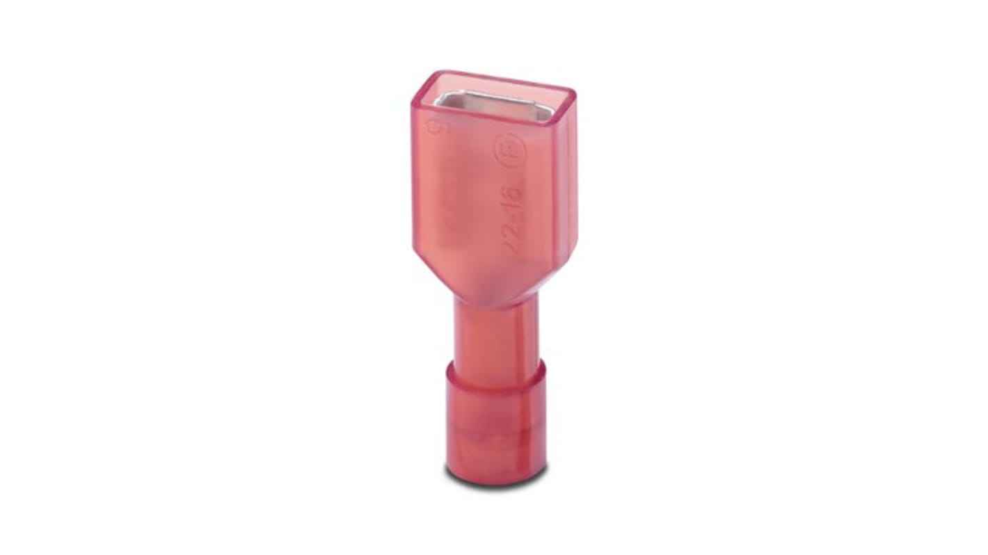 3240538 | Phoenix Contact C-SCFFI Red Insulated Plug Spade Connector ...