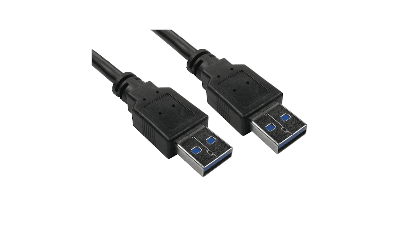 RS PRO USB 3.0 Cable, Male USB A to Male USB A USB Extension Cable, 2m | RS