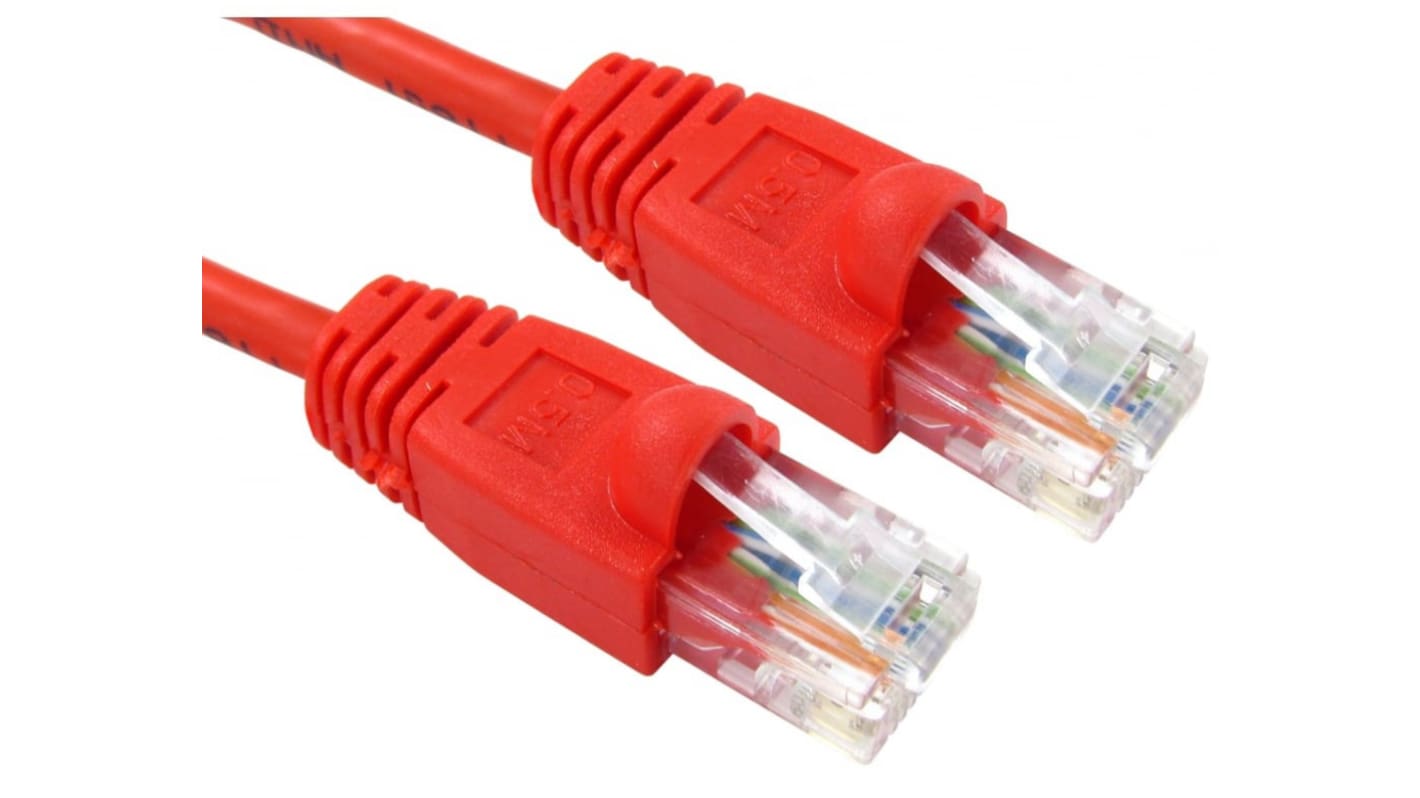RS PRO Cat5e Straight Male RJ45 to Straight Male RJ45 Ethernet Cable ...