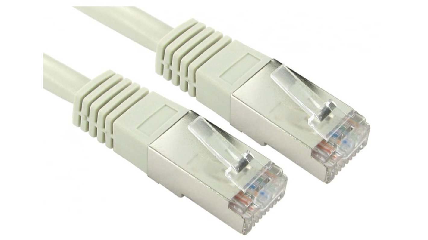 RS PRO Ethernetkabel Cat.5e, 5m, Grau Patchkabel, A RJ45 FTP Stecker, B ...