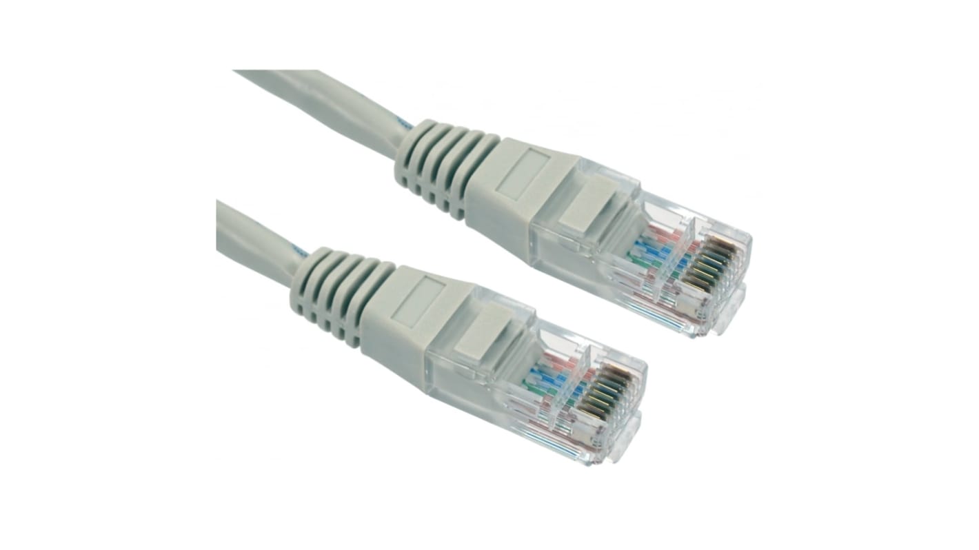 RS PRO Cat5e Straight Male RJ45 to Straight Male RJ45 Ethernet Cable ...