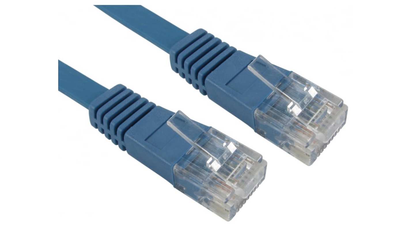 RS PRO Cat5e Straight Male RJ45 to Straight Male RJ45 Ethernet Cable ...