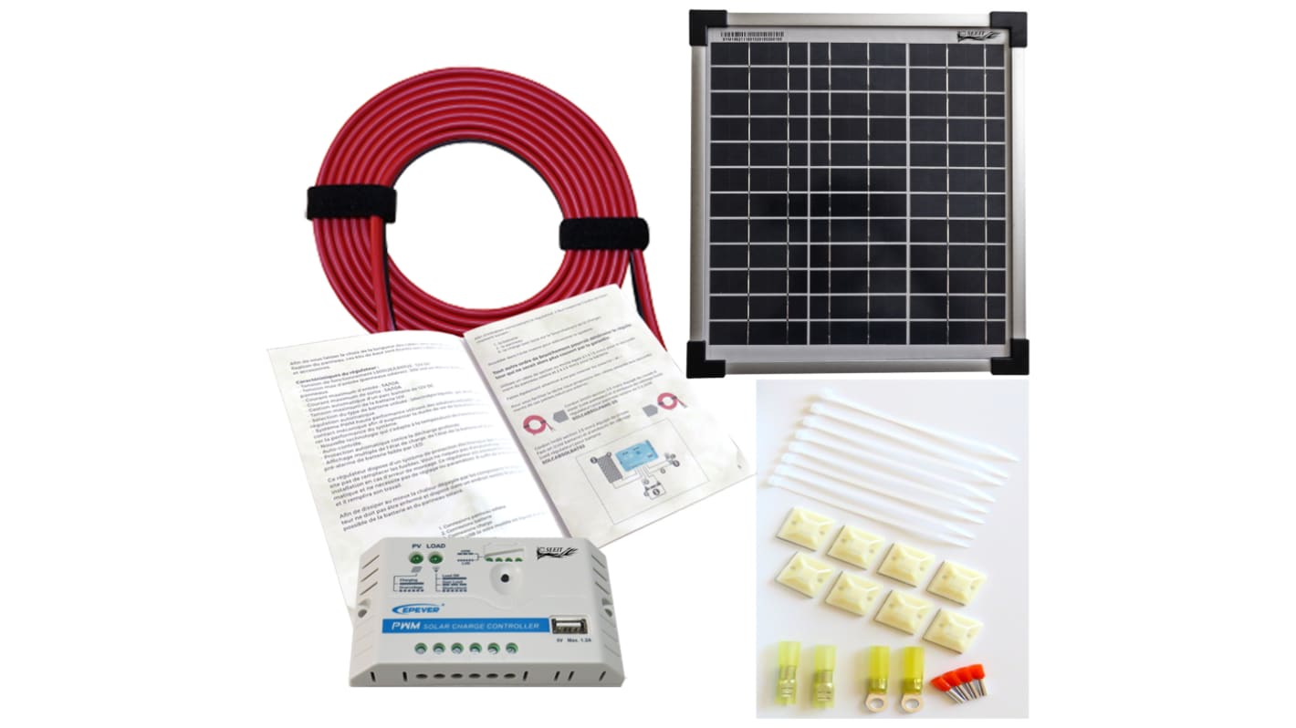 KES12V-10W-P1 | Seeit 10W Kit solar panel | RS