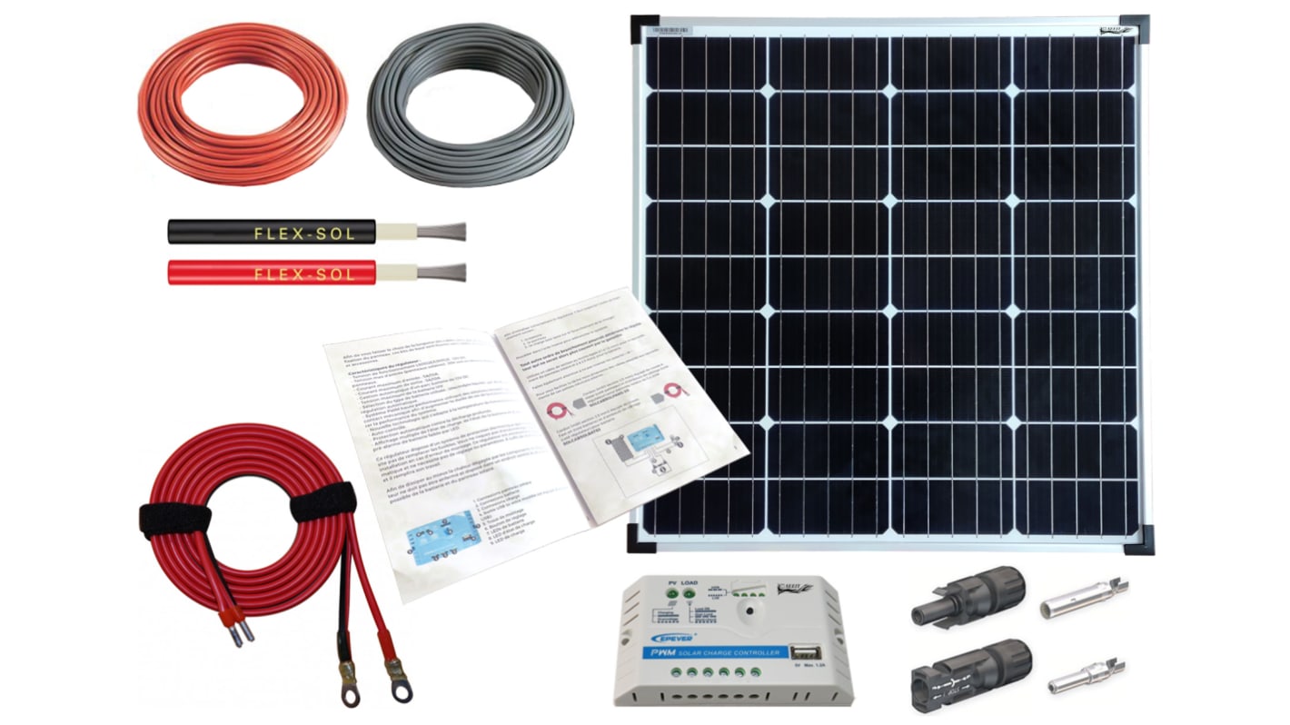 KES12V-80W-M1 | Seeit 80W Kit solar panel | RS