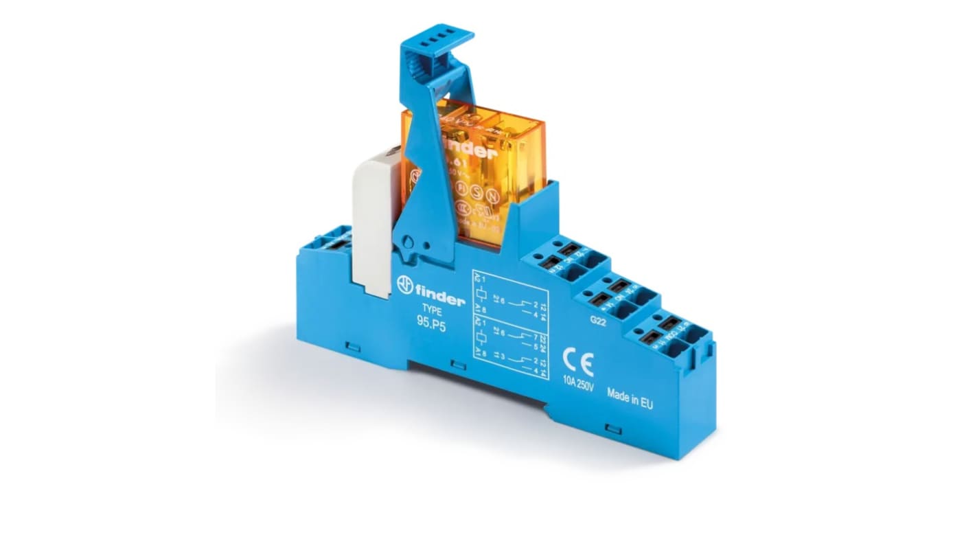 48.P6.7.024.1050SPA | Finder 48 Series Electromechanical Interface ...