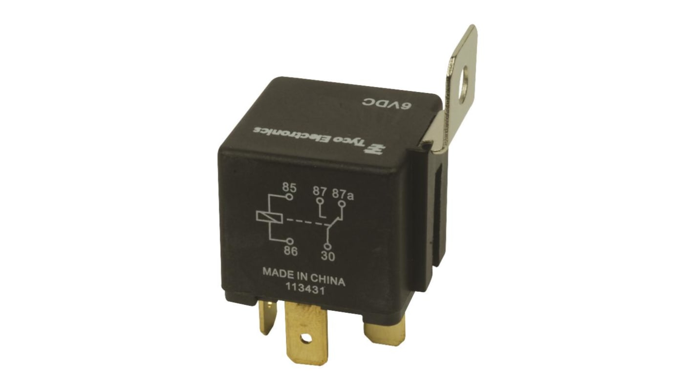 1-1414286-0 | TE Connectivity Plug In Automotive Relay, 12V dc Coil ...