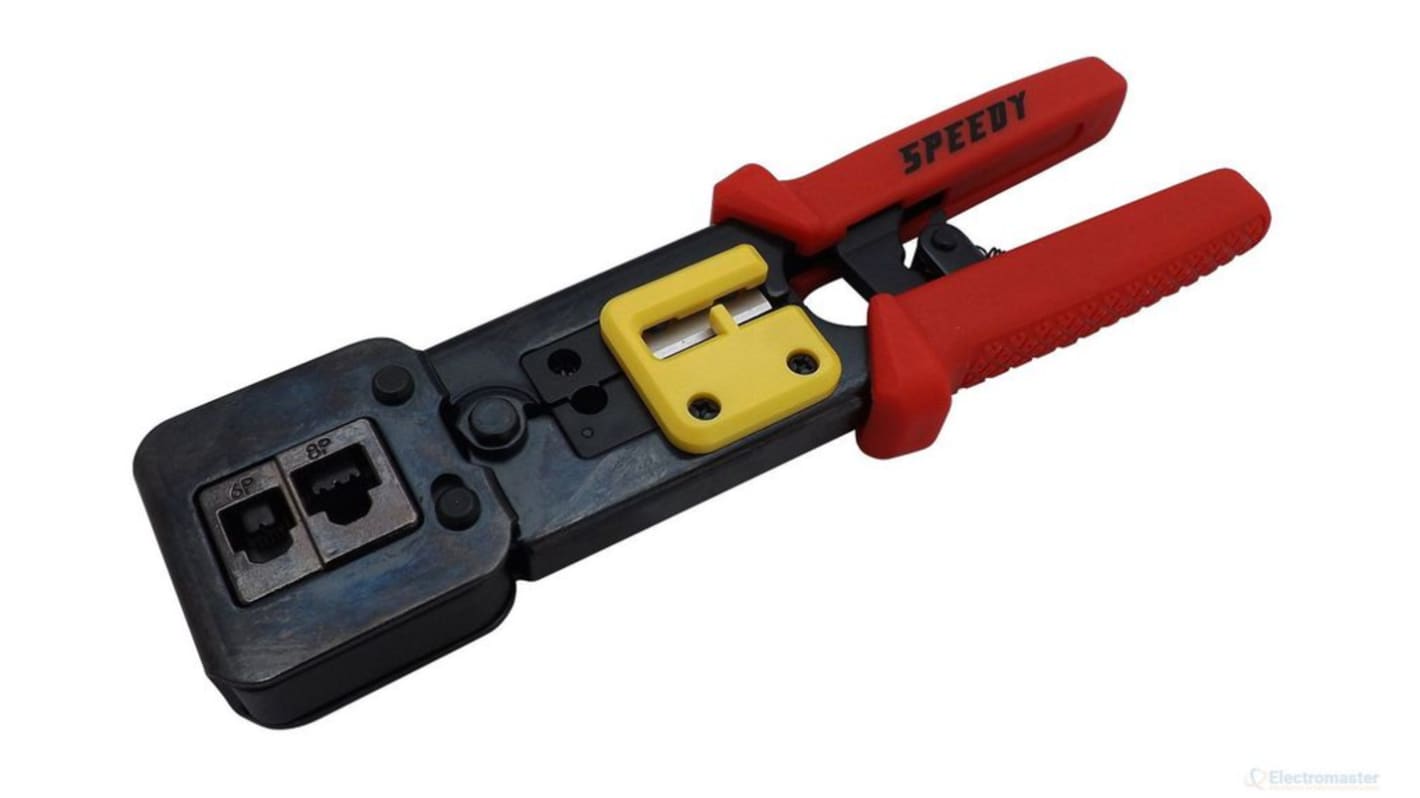 TRCSPDYBP | TRC Ratcheting Crimp Tool for RJ12 and RJ11 Modular ...