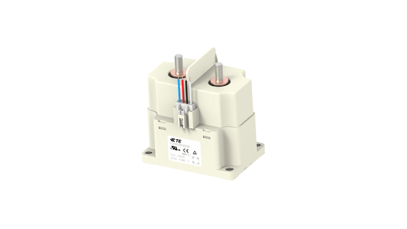 ECP600BHBADB | TE Connectivity ECP600B Contactor, 24 V dc Coil, 1-Pole ...