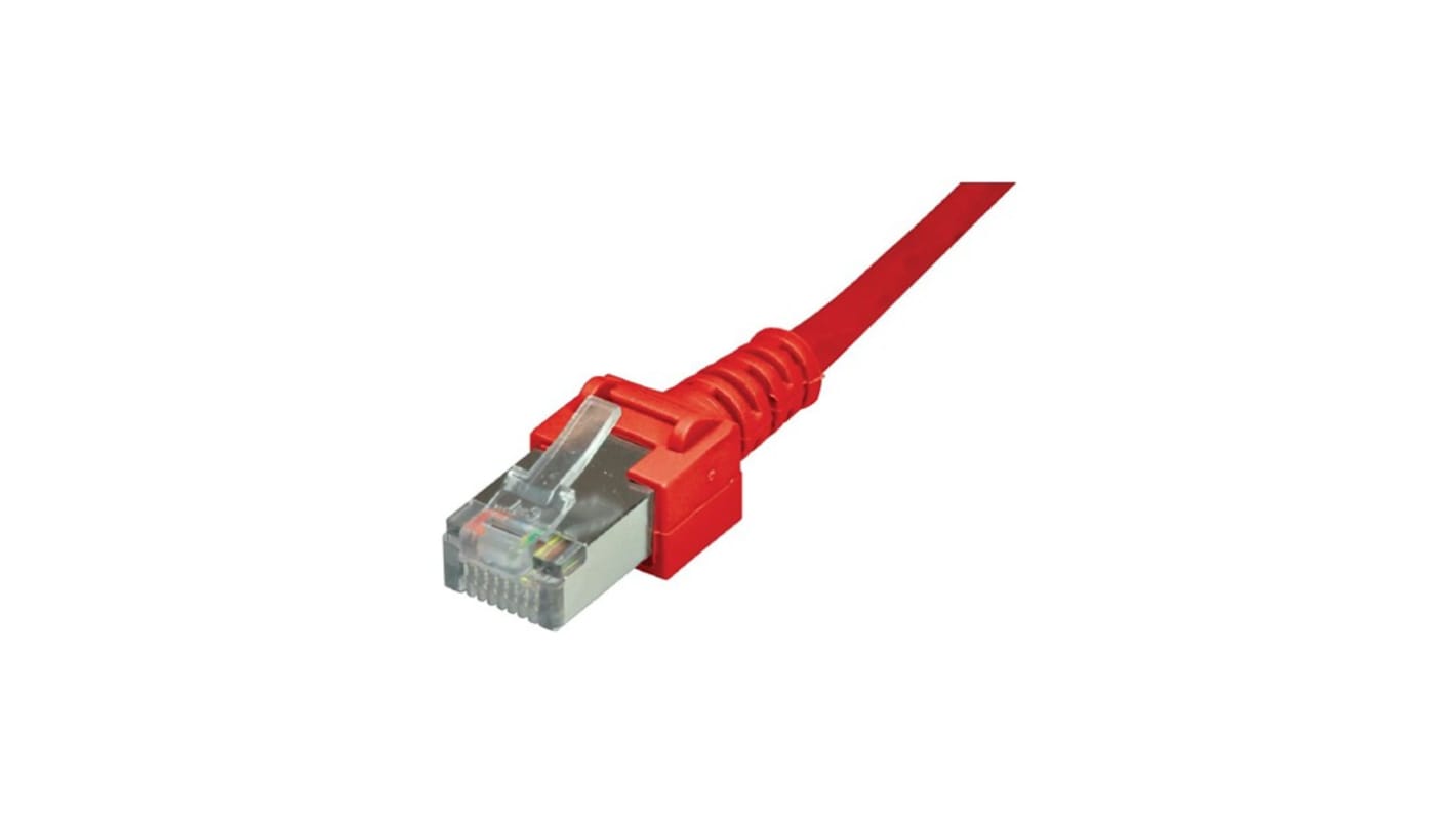 652176 | Dätwyler Cables Cat5-Kabel Cat.5, 10m, Rot Patchkabel, A RJ45 ...