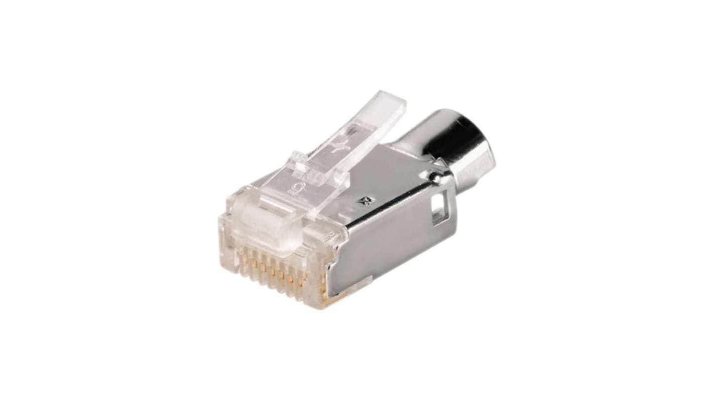 8813100000 | Weidmüller Cat.6 RJ45 Modularer Stecker Stecker, 1-Port 1 ...