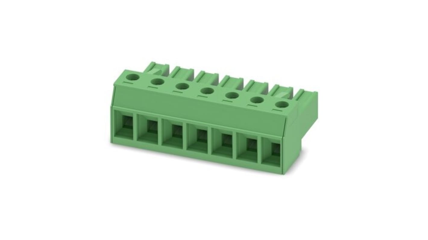 1804959 | Phoenix Contact PC Series PCB Connector, 7-Contact, 7.62mm ...