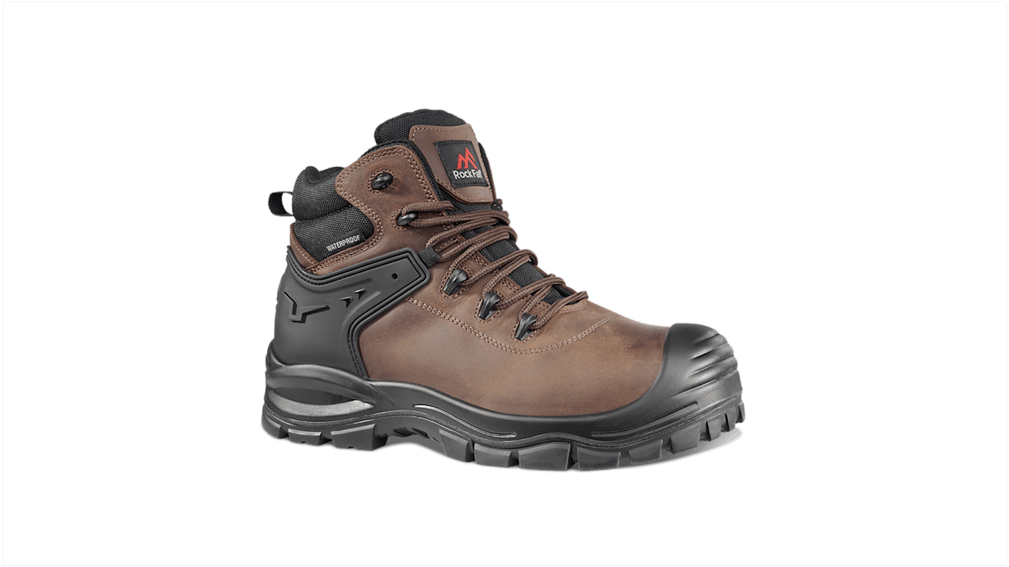 RF205-08 | Rockfall RF205 Brown Fibreglass Toe Capped Unisex Safety ...
