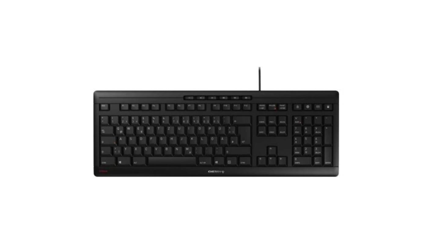 2810164 | Terra Wired USB Keyboard, QWERTZ, Black | RS