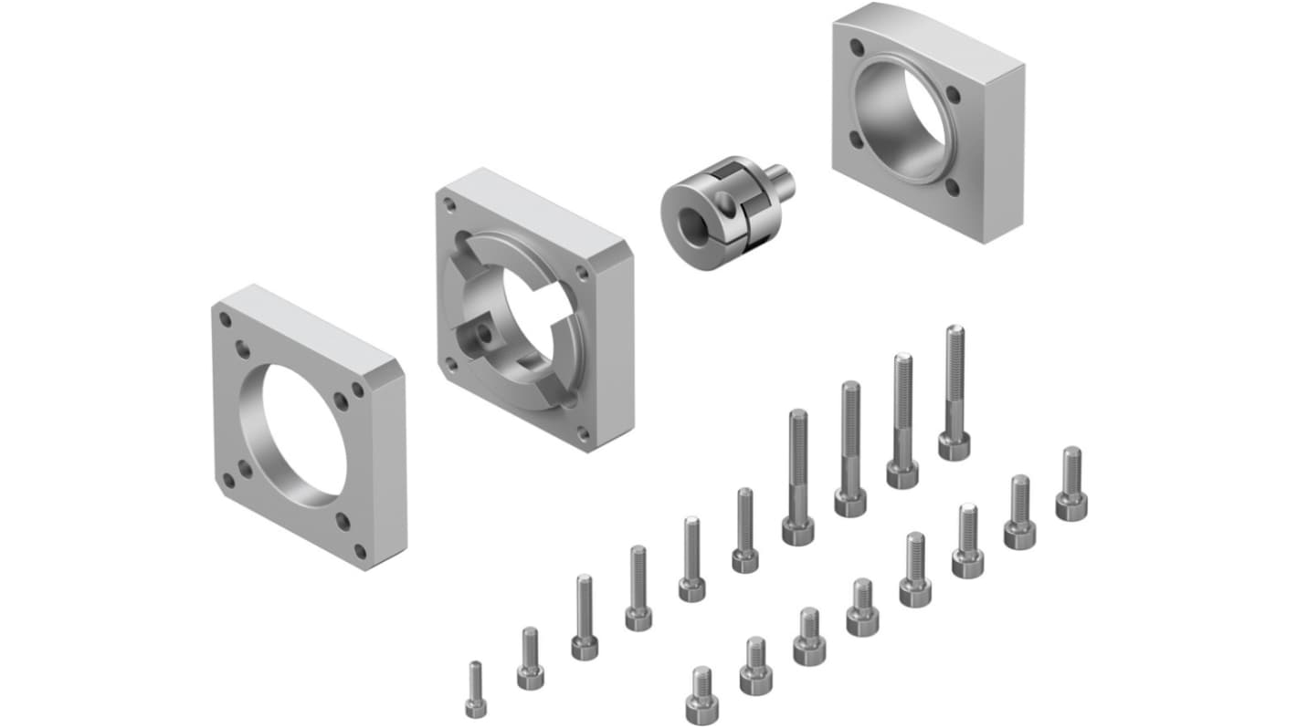 Festo Axial Foot EAMM-A-L48-80G, For Use With Pneumatic Cylinder And ...