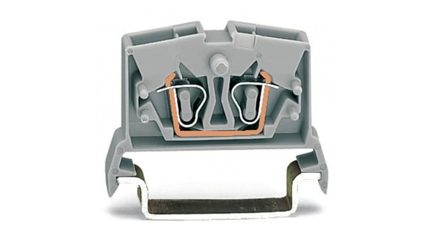264-711-1 | 264 Series Grey Terminal Block, 2.5mm², 2-Level, Cage Clamp ...