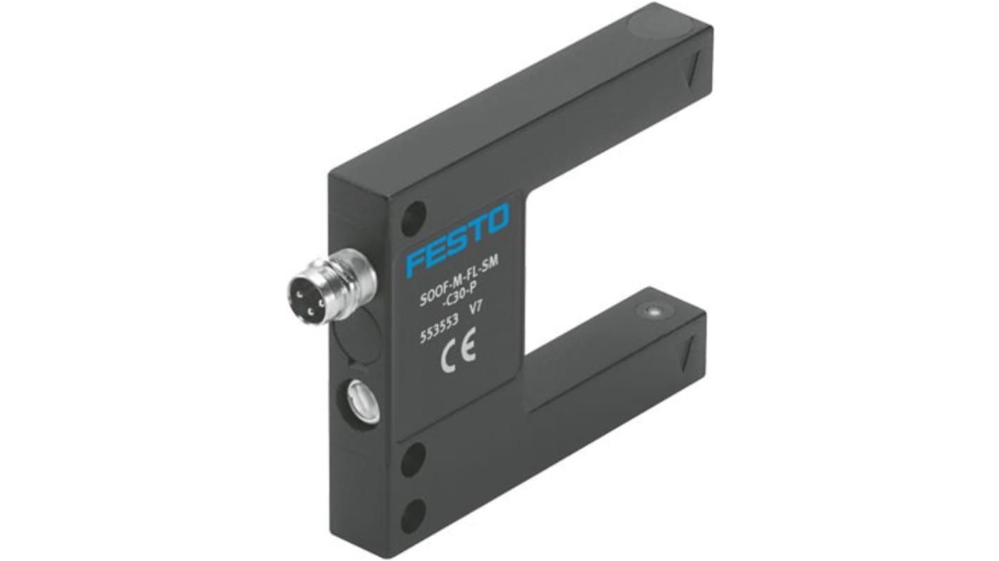 SOOF-M-FL-SM-C30-P | Festo SOOF Series, M8 Mounting Accessory for Use ...