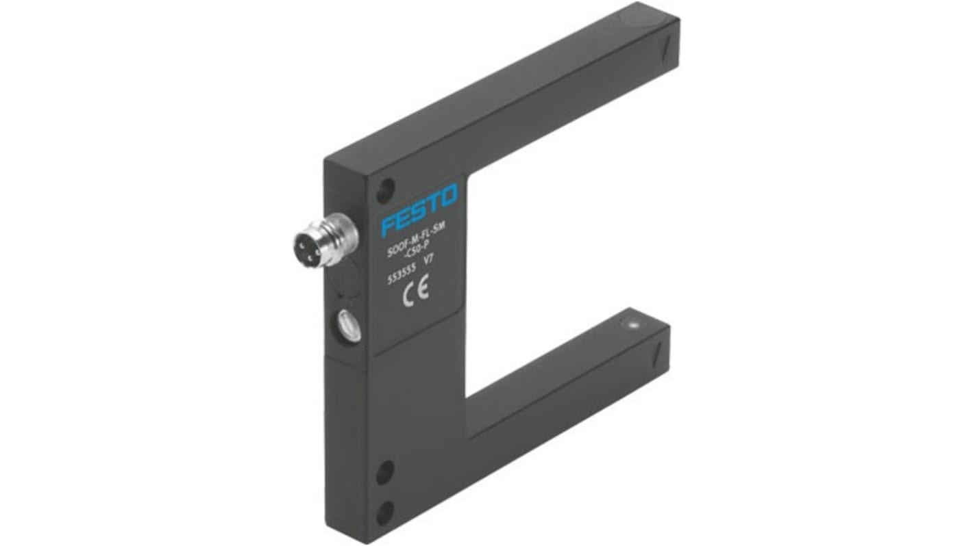 SOOF-M-FL-SM-C50-P | Festo SOOF Series, M8 Mounting Accessory for Use ...