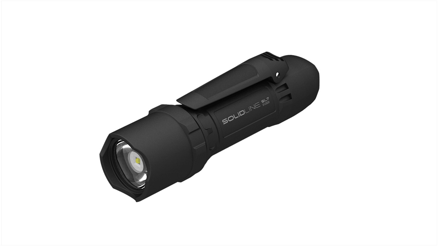502233 | High Power LED Torch Black 400 lm, 145 mm | RS