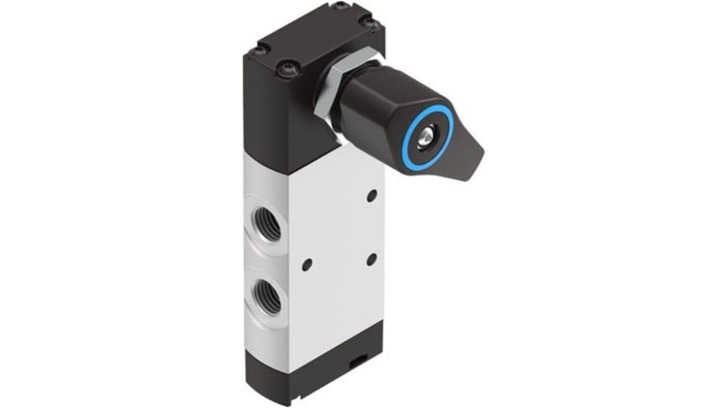 Manual 5/2-way, monostable Pneumatic Manual Control Valve VHEF-ES-M52-M ...