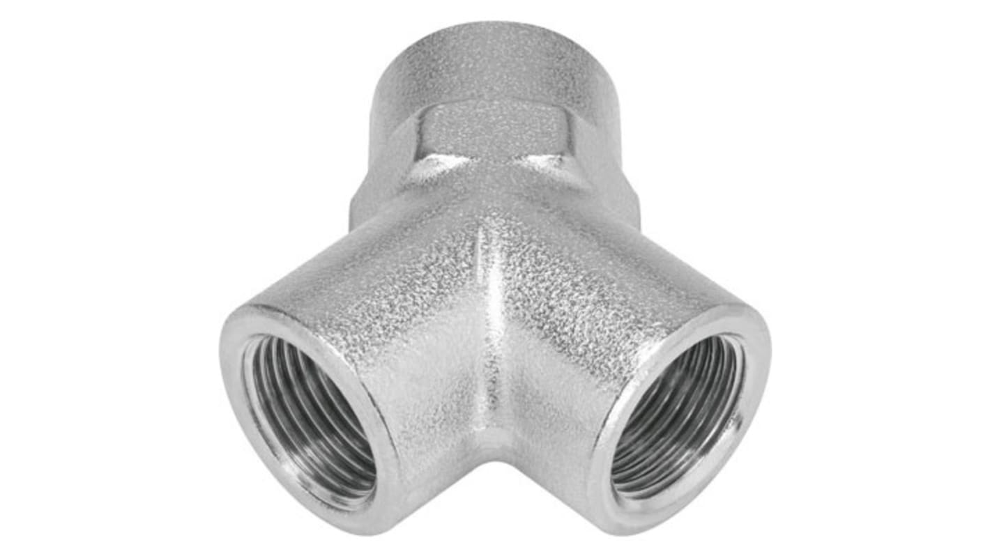 NPFC-Y-3G38-F | NPFC Series Y Fitting, G 3/8 to G 3/8, Threaded ...