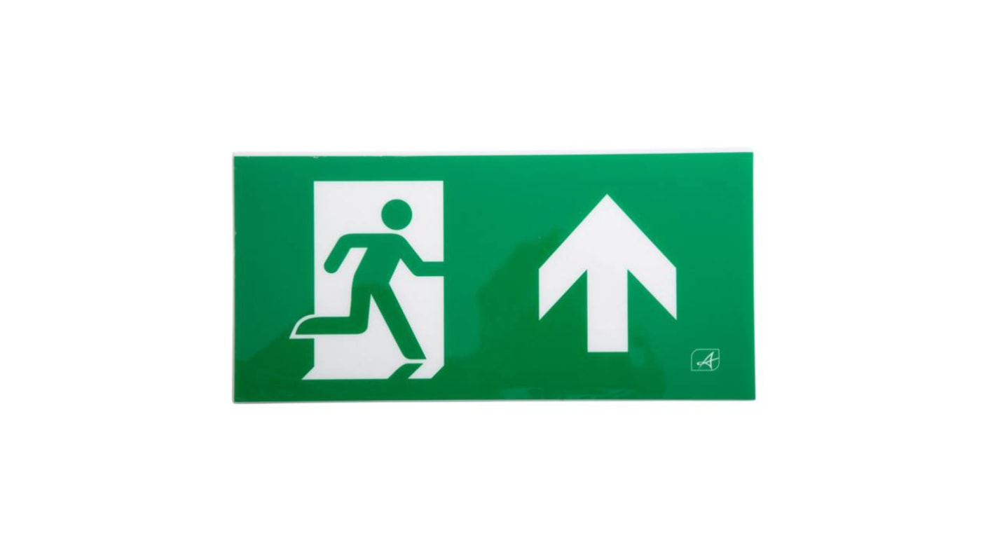 AG8/L/AU | Polycarbonate Emergency Exit Up Exit Sign | RS