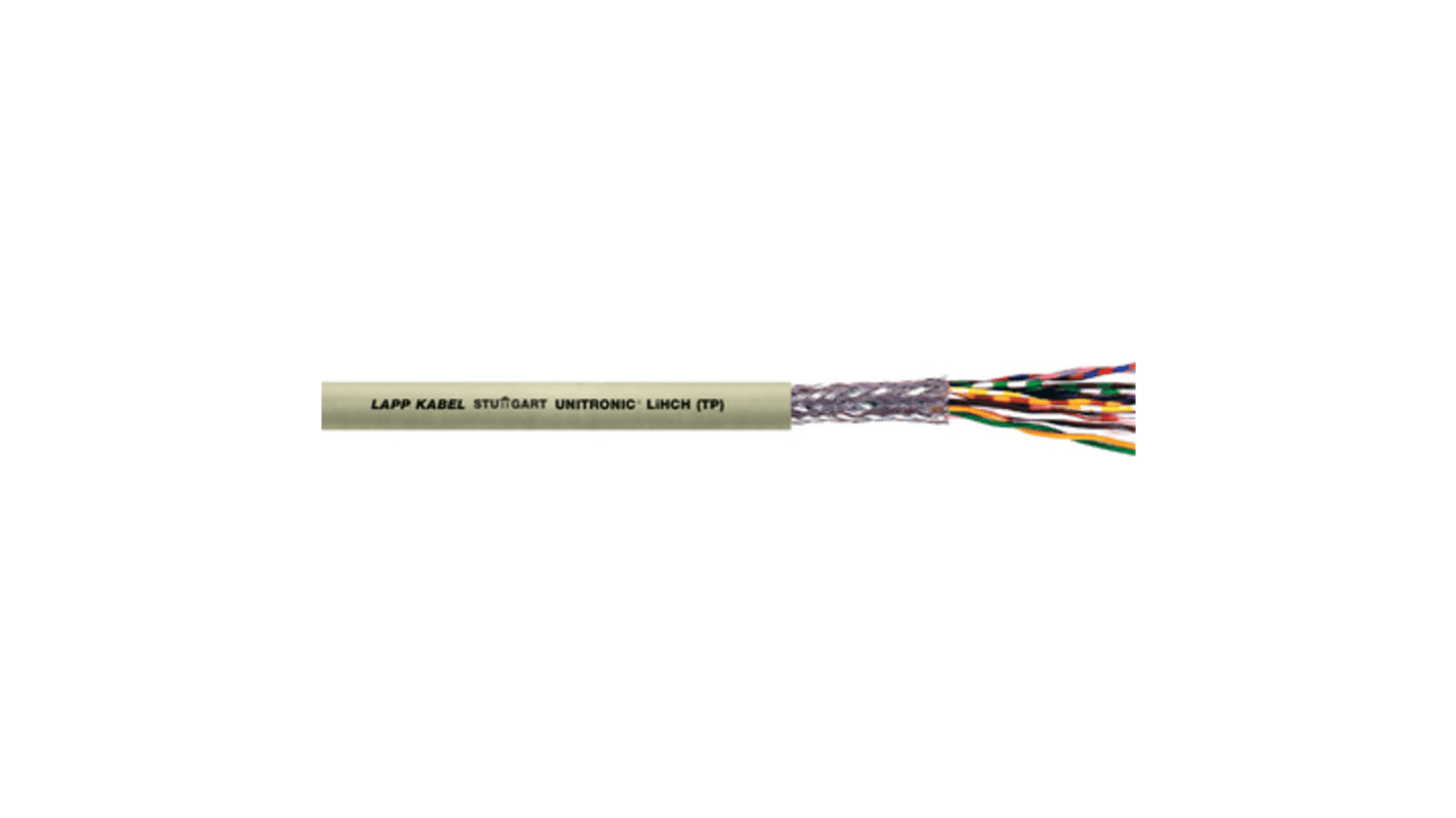 0038608 | Lapp Twisted Pair Data Cable, 8 Pairs, 0.5 mm², 16 Cores, 20 ...