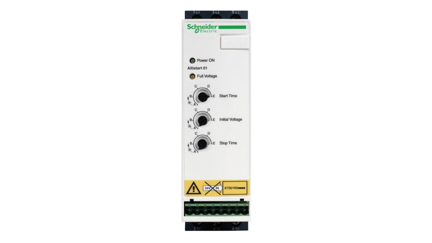 ATS01N232LU | Schneider Electric Soft Start, Soft Start, 7.5 kW, 240 V ...