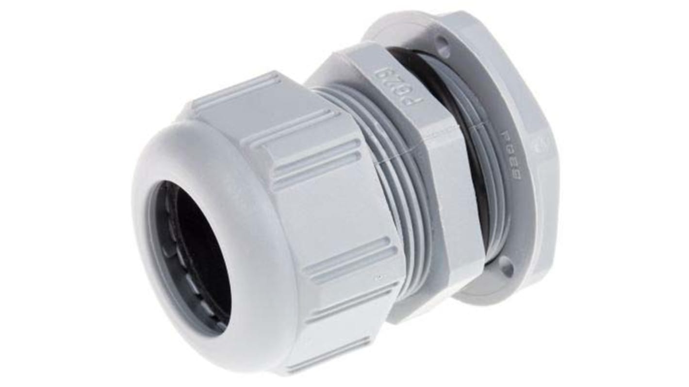 0 980 20 | Legrand Grey Polyamide Cable Gland, PG7 Thread, 3mm Min, 6 ...