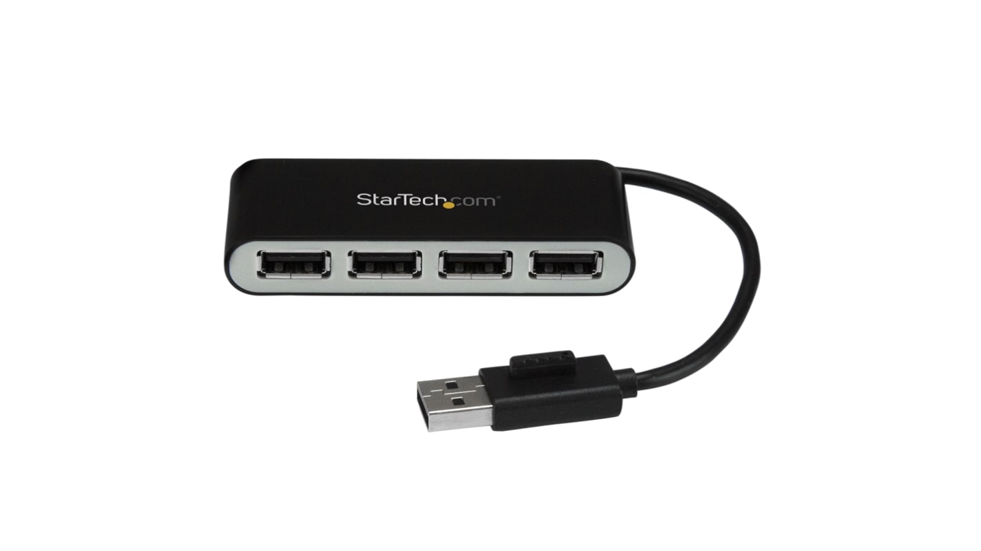 ST4200MINI2 | StarTech.com 4 Port USB 2.0 USB A Hub, USB Bus Powered ...