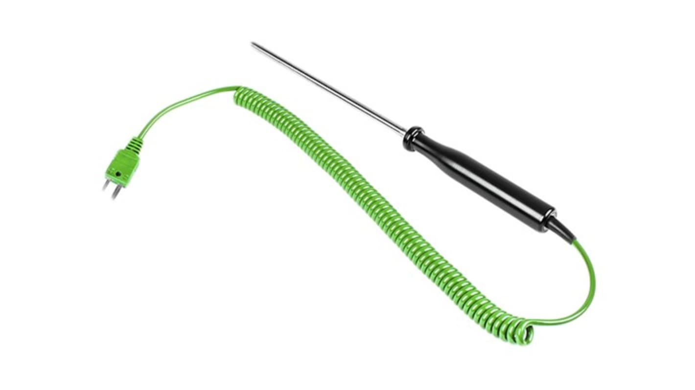 RS PRO K Temperature Probe, 300mm Length, 3.3mm Diameter, +400 °C Max | RS