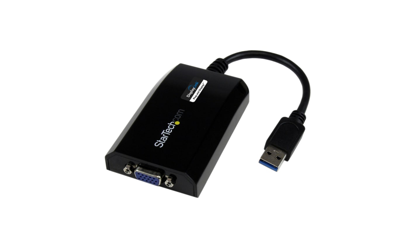 USB32VGAPRO | StarTech.com USB A to VGA Adapter, USB 3.0, 1 Supported ...