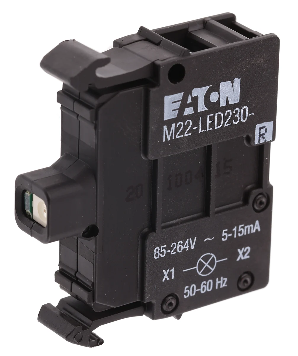 Eaton M22 LED Block - Red, 85 → 264V ac - RS Components Vietnam