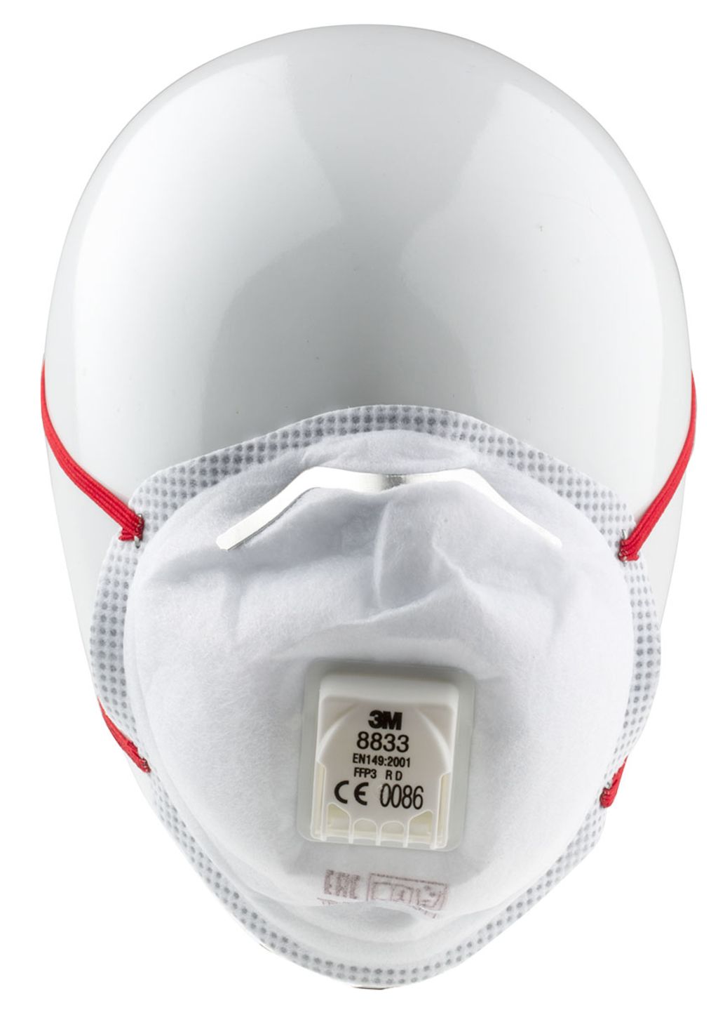 3M 8300 3M 8833 Disposable Face Mask, FFP3, Valved - RS Components Vietnam