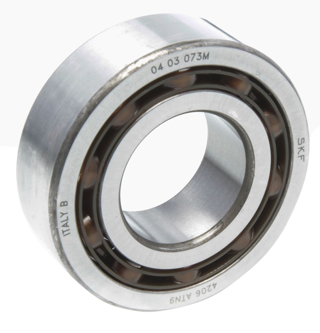 SKF Deep Groove Ball Bearing Plain Race Type 30mm I D 62mm O D RS