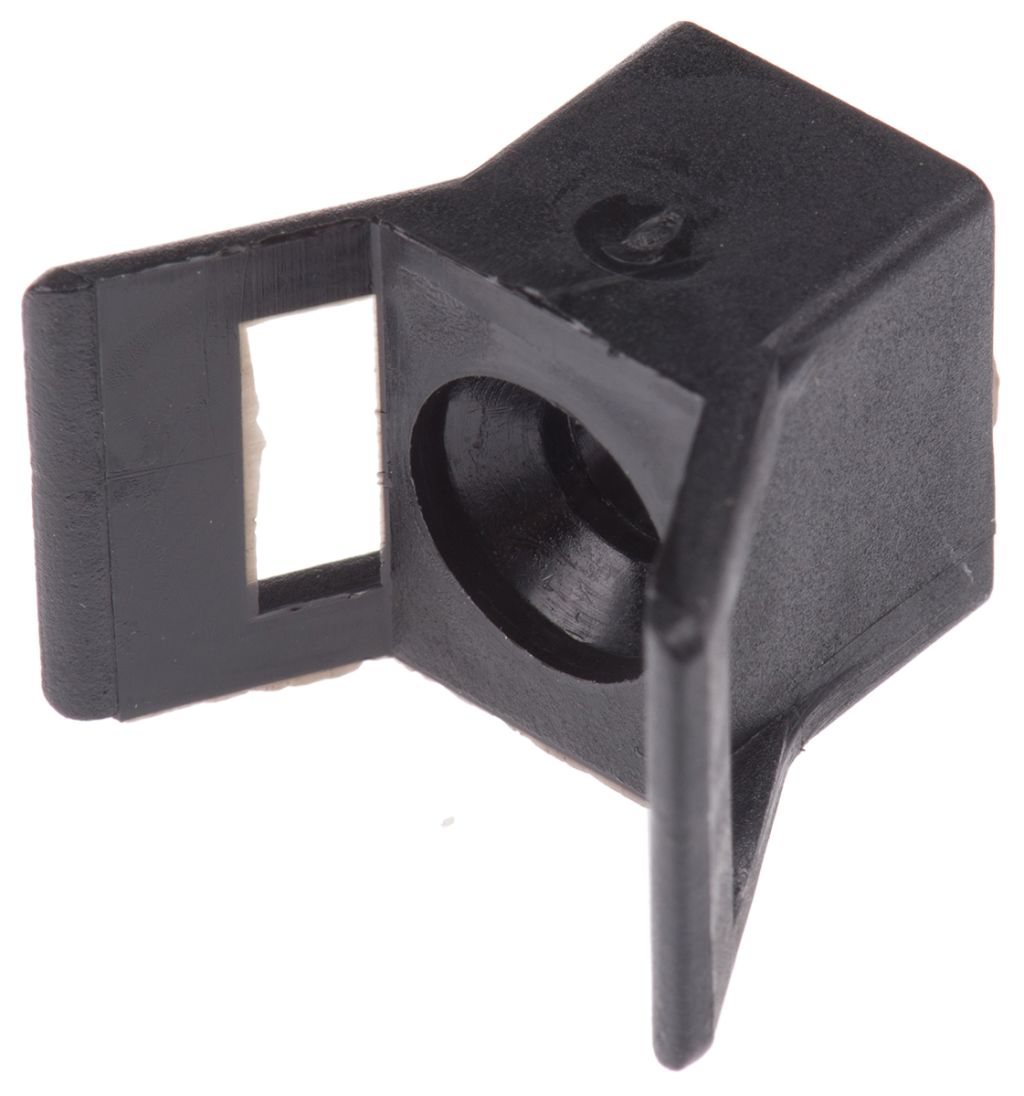 HellermannTyton Black Cable Tie Mount 14 Mm X 21mm 9mm Max Cable Tie
