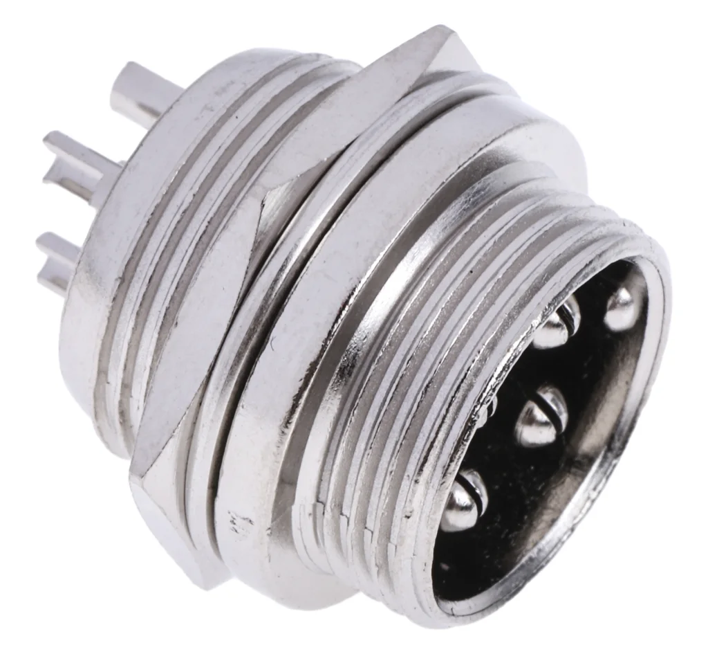 RS PRO Panel Mount Connector, 4 Contacts, Miniature Connector, Socket ...