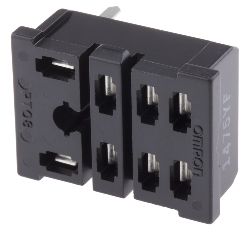 Omron Relay Socket For Use With LY1 0 LY2 0 LY2Z 0 8 Pin 110V Ac
