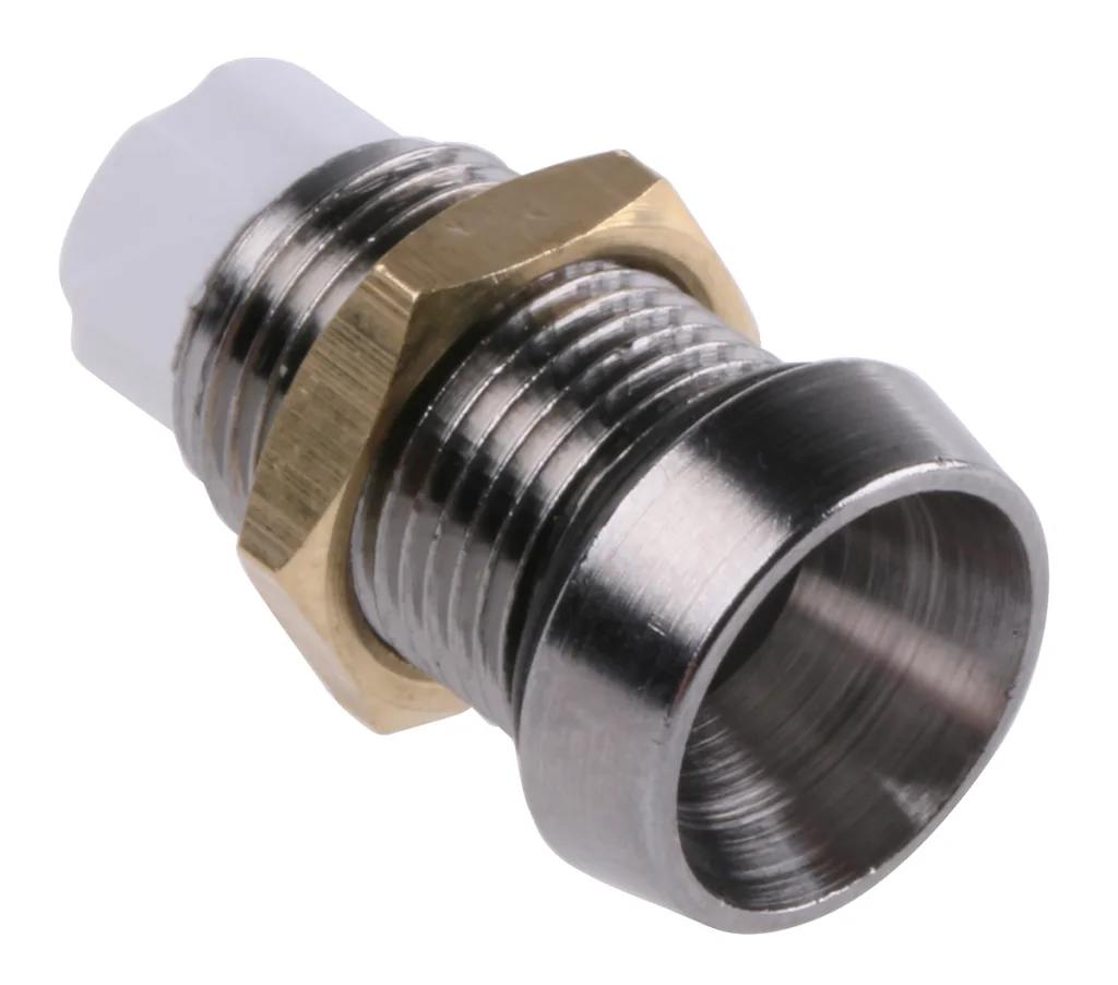LED Screw In Panel Mount Indicator Bulb Holder, 5 mm Lamp Size, 8mm ...