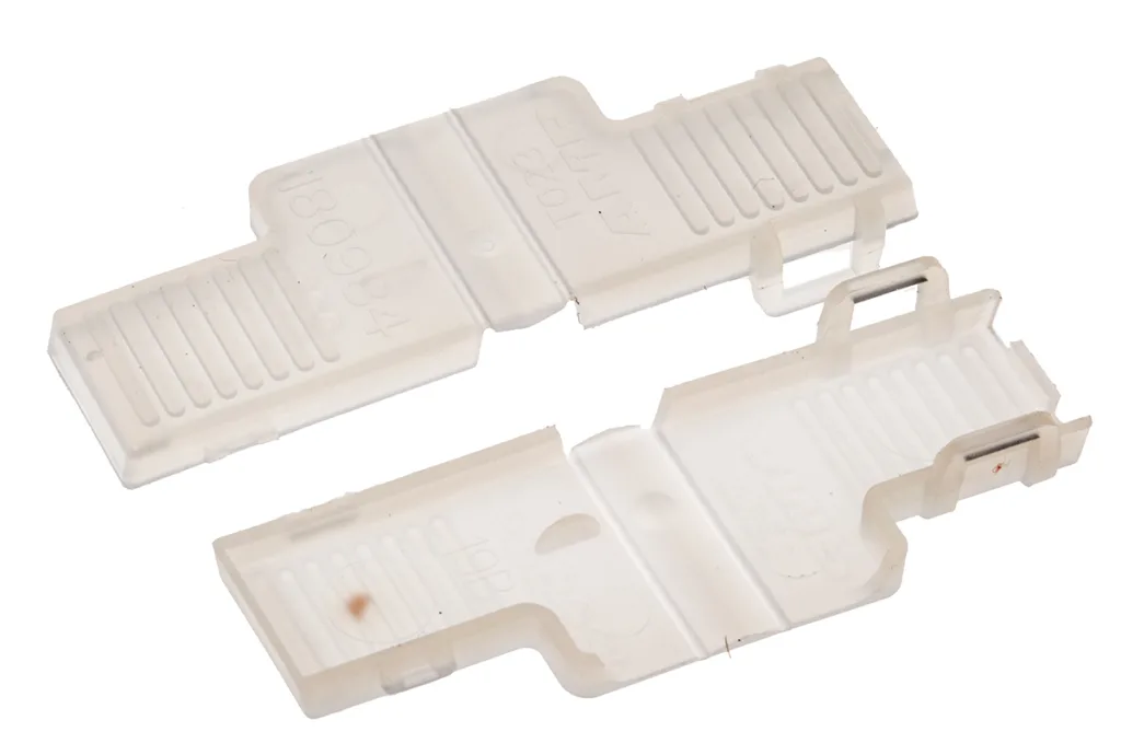 TE Connectivity, FASTON .250 Nylon 66 Crimp Terminal Housing, Natural ...
