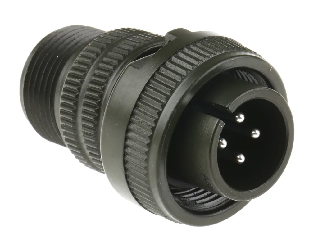Amphenol, MS3106A 4 Way Cable Mount MIL Spec Circular Connector Plug ...