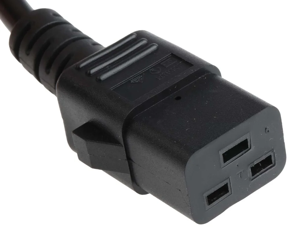 RS PRO IEC C19 Socket to Unterminated Socket Power Cord, 2m - RS Components Indonesia