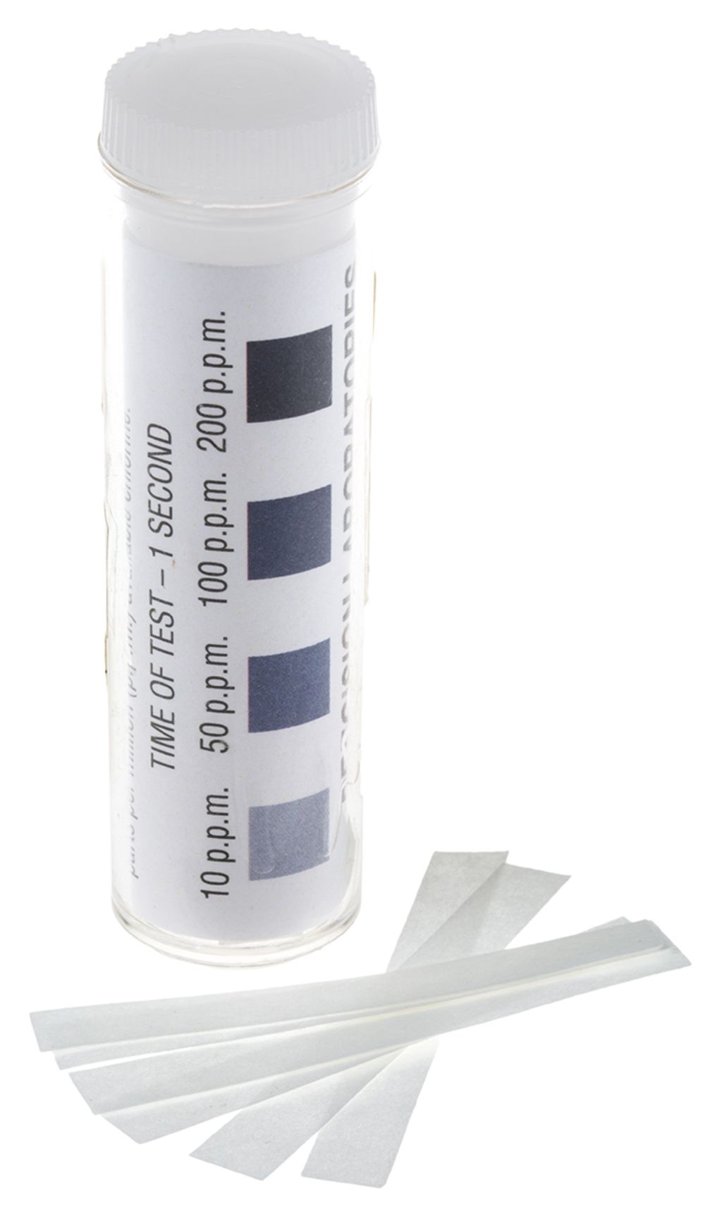 Single Parameter(s) Chlorine Test Strips, max. measurement 200ppm - 100 ...