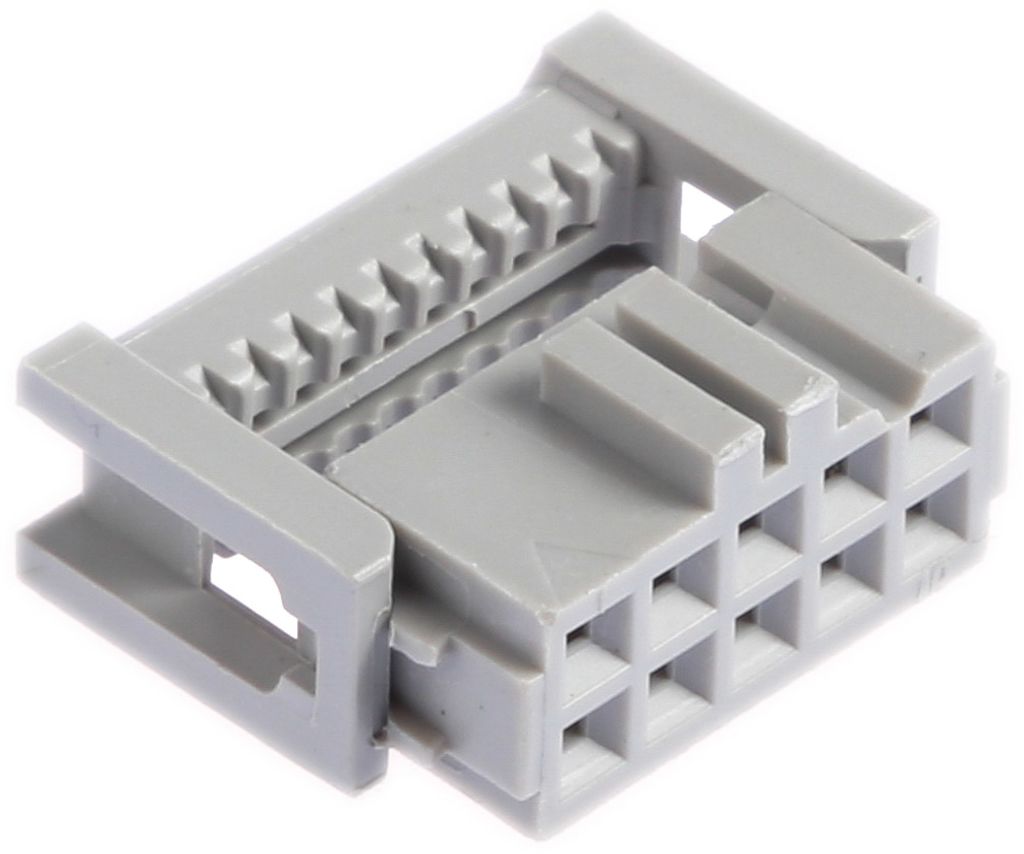 3M 10-Way IDC Connector Socket for Cable Mount, 2-Row - RS Components ...