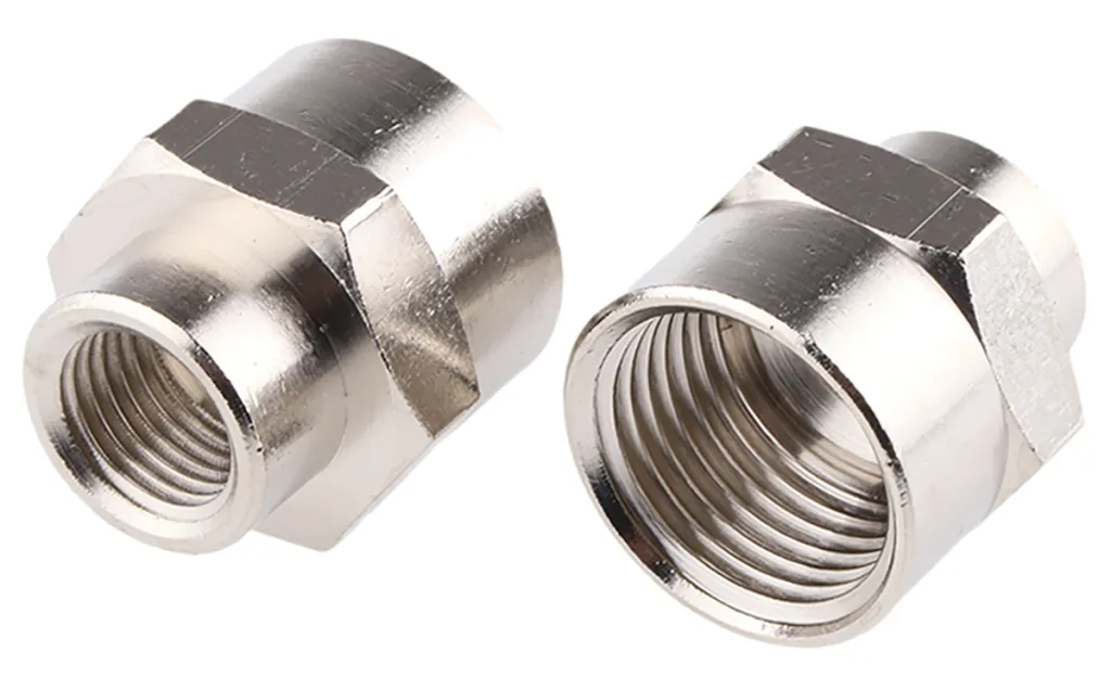 Legris LF3000 Series Straight Threaded Adaptor, G 1/4 Female to G 1/2 ...