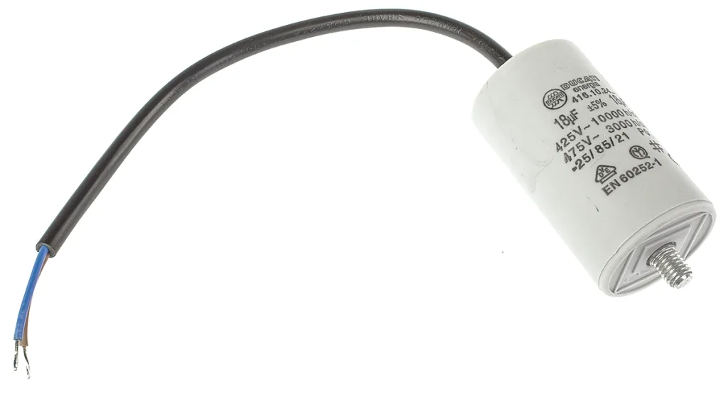 Ducati Energia 4.16.10 Polypropylene Film Capacitor, 400 → 500V ac, ±5% ...